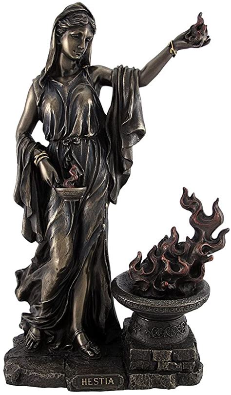 Veronese Design 11 Inch Hestia Greek Goddess Of Hearth And Home Cast