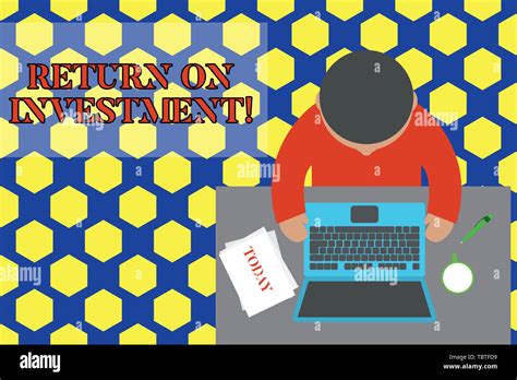 Text Sign Showing Return On Investment Business Photo Text