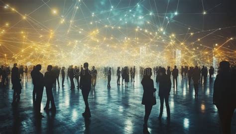 Interconnectedness Through Technology A Visual Representation Of