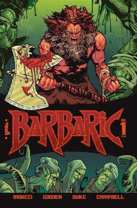 Vault Comics First Look Barbaric 1 • Aipt