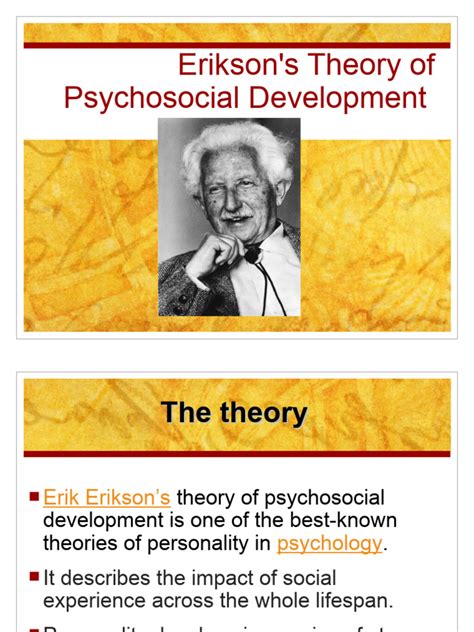 8 Eriksons Theory Of Psychosocial Development Pdf Identity Social