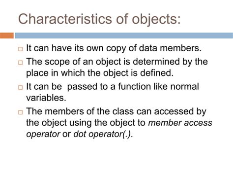 Class And Objects Pptx Programming Languages Computing