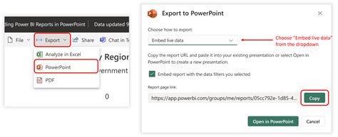 Embed Power Bi Reports In Powerpoint Step By Step Guide