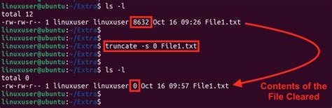 How To Clear The Contents Of A File From The Command Line In Ubuntu Linux Genie