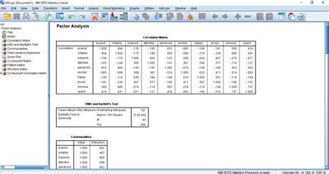 Using Exploratory Factor Analysis Efa Test In Spss Statisda