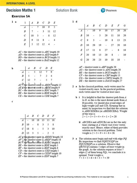 D1 Exercise 5a Pdf Vertex Graph Theory Theoretical Computer Science