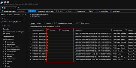 Azure Log Analytics Tables Are Not Able To Fetch Some Fields From Source Microsoft Qanda