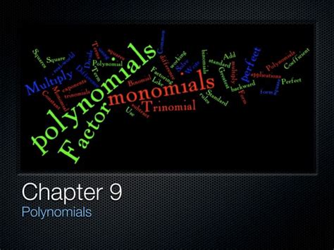 Multiplication Of Polynomials Pptx