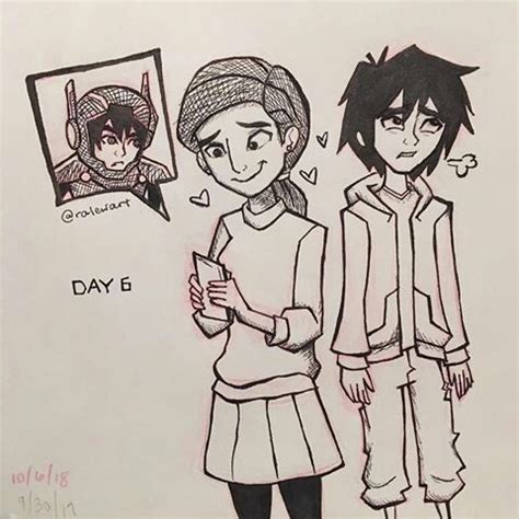 Tadashi Hamada Hiro Hamada The Big Hero Canon Ship Baymax Villians