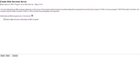Example Of Creating A Web Service From An RPGLE Service Program Using