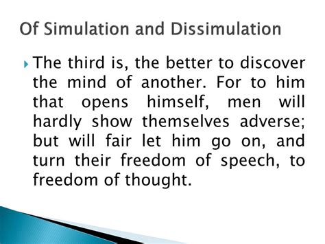 Ppt Of Simulation And Dissimulation Powerpoint Presentation Free