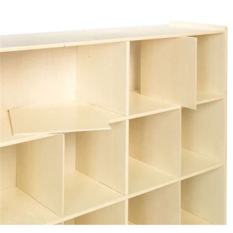 Environments® Mobile 12 Section Cubby Storage Assembled Assembled
