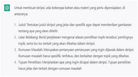 Cara Pakai Chat GPT Indonesia Untuk Mencari Bahan Skripsi Mudah Cukup Login Chat Openai Com