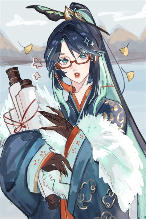 Cloud Retainer And Xianyun Genshin Impact Drawn By Julia Julinhei