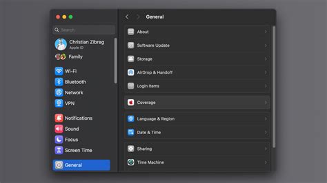 MacOS Adds Warranty Coverage Section To System Settings