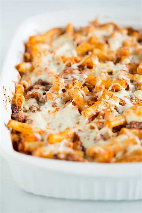 Easy Baked Ziti With Sausage Brown Eyed Baker