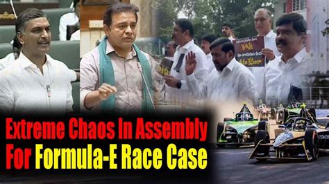 Debate On Formula E Race Case Stalled Extreme Chaos In Assembly