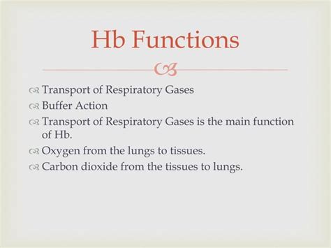 Hemoglobin Synthesis Pptx Chemistry Science