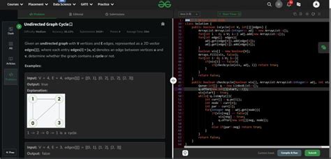 Gfg160 Gfg160 Gfg160 Geekstreak2024 Graphtraversal Cycledetection