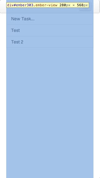 Javascript How To Remove Strange Emberjs View Margins Stack Overflow