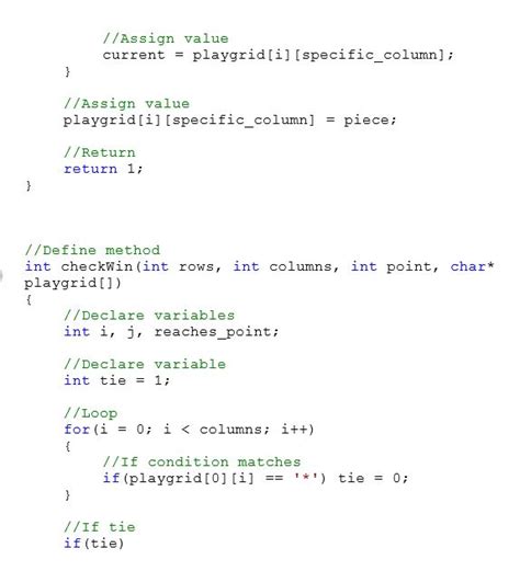 Solved C Programming Write Some Code To Implement The Game 1