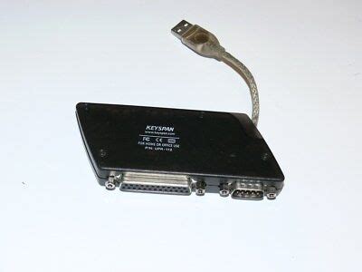 Keyspan UPR 112 USB To COM Printer Adapter Parallel Port Serial USB Hub Used EBay