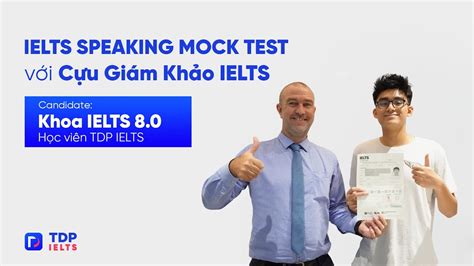 Ielts Speaking Mock Test Band 8 Tdp Ielts Youtube
