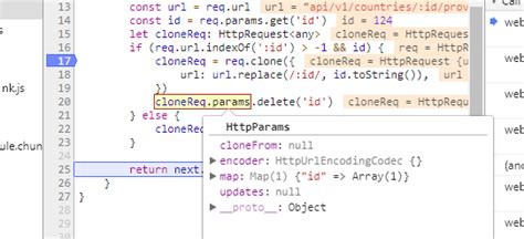 Clientmodule Request Paramss Property Can Not Delete Success In Interceptor
