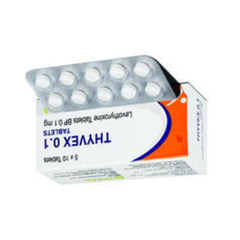 Thyvex Levothyroxine Tablets Bp 0 1 Mg At ₹ 150 Bottle In Nagpur Id