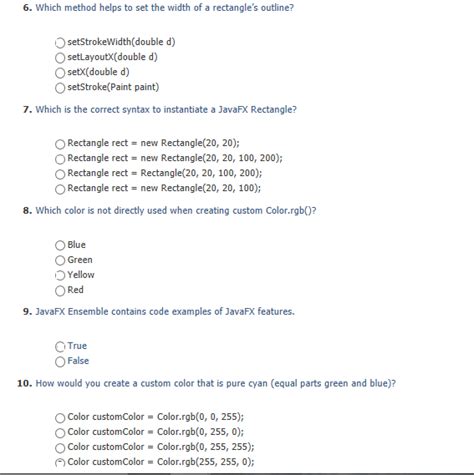 Solved 1 Javafx Doesnt Provide You With Ui Elements