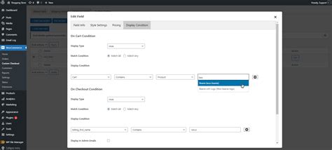 Custom Checkout Fields Editor Documentation Woocommerce