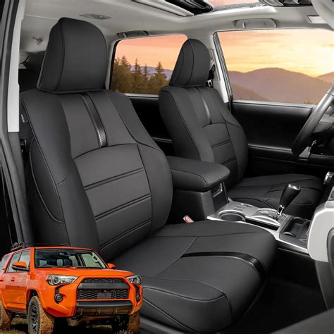 15pcs Front Rear Rows Seat Covers For Toyota 4runner 2011