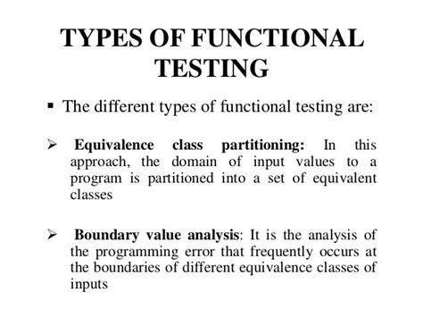 Structural And Functional Testing