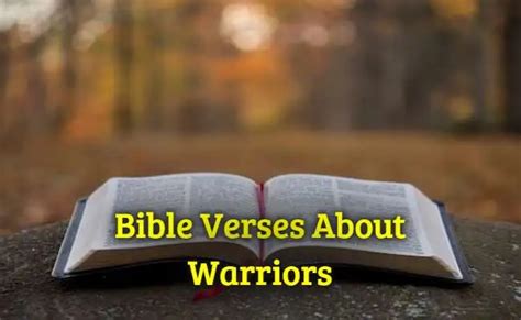 Top 29bible Verses About Warriors Kjv Scripture