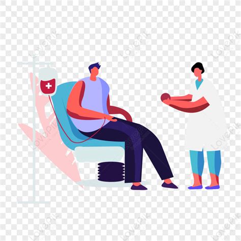 만화 일러스트 자유형 수혈 의료 삽화 하얀 푸른 Png 일러스트 무료 다운로드 Lovepik