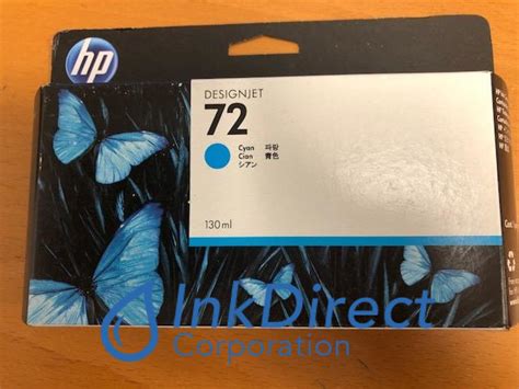 HP C9371A HP 72 Ink Jet Cartridge Cyan – Ink Direct Corporation