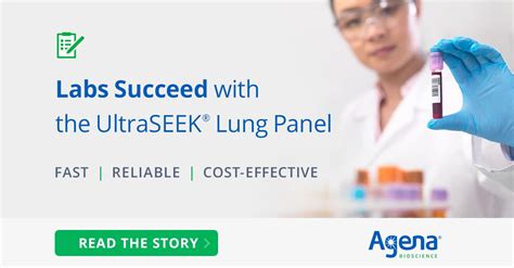 Agena Bioscience On Linkedin Labs Succeed With Ultraseek® Lung Panel
