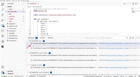 View Vulnerable Lines Use Fix Options And More Fluid Attacks Help