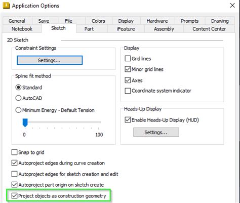 Line Type Solid Dashed Projected Geometry Closed Loop Inventor 2023 Updated Autodesk
