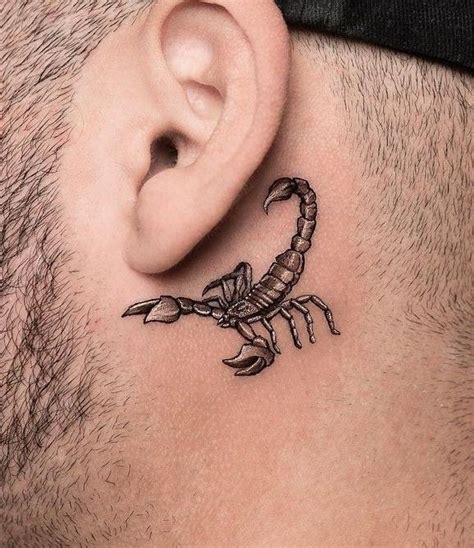 Tatuajes De Escorpion En El Cuello Alacran Tatuaje Pencilsketch