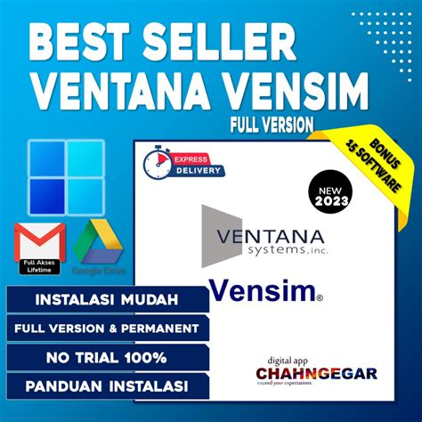 Jual Ventana Vensim Ple 7 3 5 Dss Full Version Software Simulasi Dinamis Shopee Indonesia