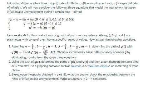 Let Us First Define Our Functions Let P T Rate Of Chegg Com