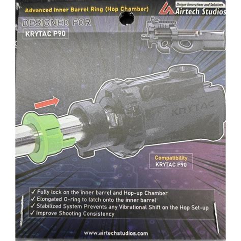 Airtech Krytac P90 Advanced Hop Up Chamber And Inner Barrel O Ring
