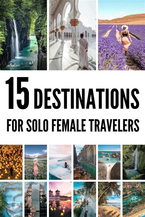 15 Best Destinations For Solo Female Travelers Female Travel Solo