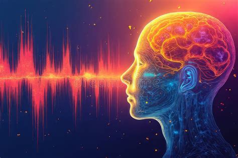 Visualizing The Symphony Of Sound And Brainwaves An Abstract