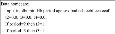 Table 2 From Using Sasgenmod Procedure To Fit Gee Regression Models