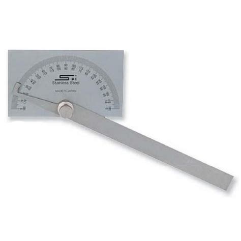 Order 30 393 3 By Spi Rectangular Head Protractor Us Mega Store