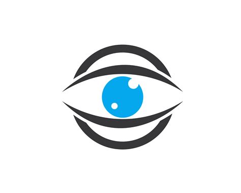 Eye Care Vector Logo Design Template 585372 Vector Art At Vecteezy