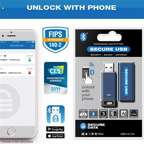 SecureUSB BT Hardware Encrypted USB Flash Drive Review