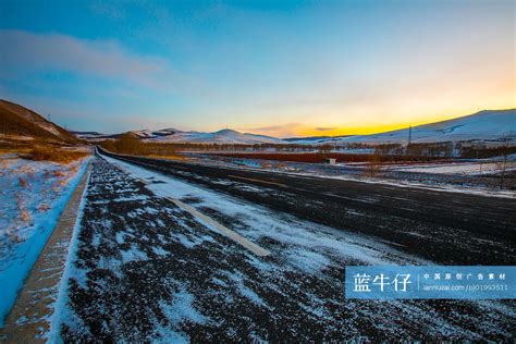 公路美景 蓝牛仔影像 中国原创广告影像素材